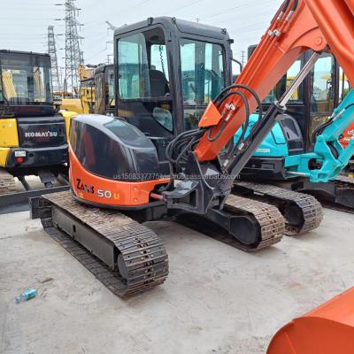 China 5ton Mini Excavator Hitachi ZX50u and Original Hydraulic Pump from Japan for Import for sale
