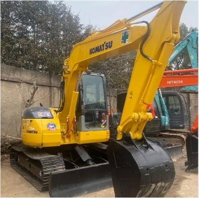 Cina 7 tonnellate di escavatore Komatsu PC78US con 0-2000 ore di lavoro e capacità di 0.2M3 in vendita