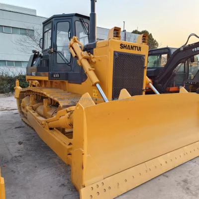 China Tweedehands bouwmachine Shantui SD 220 Bulldozer voor bouwmaterialenwinkels Te koop