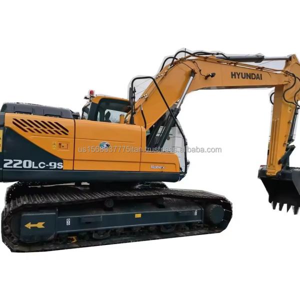 Quality Korea Used Excavator Hyundai 220 Model Crawler Excavator from Harga Excavator in 2016 for sale