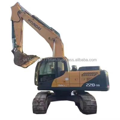 Cina Hyundai 220 Modello di escavatore a trascinatore pompa idraulica originale 21900 KG Peso della macchina in vendita