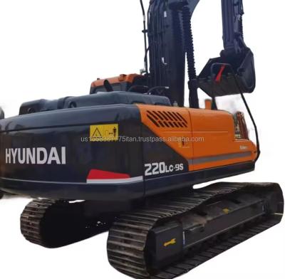 Cina 22 tonnellate di Hyundai 220 usato escavatore da corsa dalla Corea con prestazioni eccellenti in vendita
