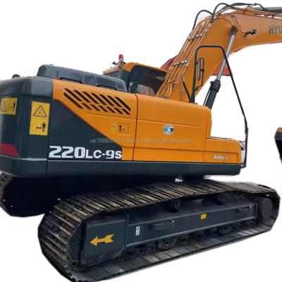 Cina Hyundai 220 Excavator crawler usato dalla Corea 22 Ton Harga Excavator Hyundai in vendita