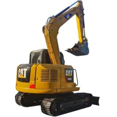 Cina Escavatore da 8 tonnellate CAT 308 dal Giappone, a basso impiego e a prezzi accessibili, peso operativo di 3,5 tonnellate in vendita