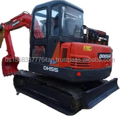 Cina Macchina idraulica per la costruzione di seconda mano DOOSAN DH55 escavatore con buone prestazioni in vendita
