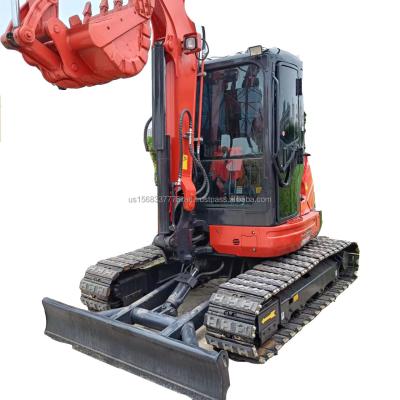 Cina Escavatore KUBOTA KX155 utilizzato con peso operativo di 6 tonnellate e pompa idraulica originale in vendita