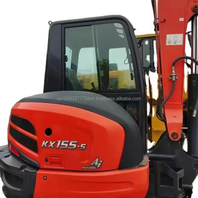 Cina KUBOTA KX155 Escavatore con pompa idraulica originale e 0,22 Capacità di secchio in vendita