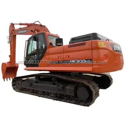 Cina Escavatori DOOSAN DX300 usati con capacità di 30 tonnellate e cilindro idraulico originale in vendita