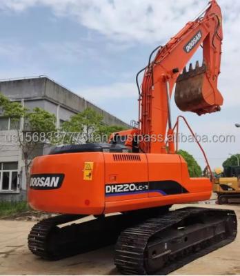 Cina Doosan DH220-7 escavatore usato e in buone condizioni con valvola idraulica originale in vendita