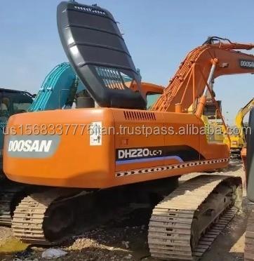 Cina Doosan DH220-7 escavatore usato e in buone condizioni con valvola idraulica originale in vendita