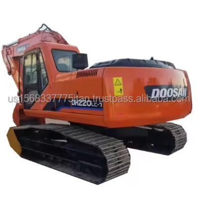 Китай DOOSAN DH220LC-7 экскаватор 98кВт двигатель Crawler экскаватор для быстрой доставки и продажи продается