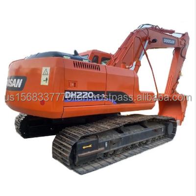 中国 高性能のために良い状態で使用された Doosan DH220-7 掘削機 販売のため