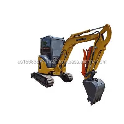 Китай 3000 кг Использованный гидравлический экскаватор Кроллер Komatsu PC30MR с оригинальным гидравлическим насосом продается