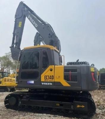 Cina Escavatore Volvo EC140 di seconda mano Gran performance e peso di 14 tonnellate in vendita