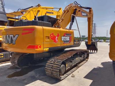 中国 1.2M3バケツ容量とオリジナルの水圧バルブを使用したSany SY215C掘削機 販売のため