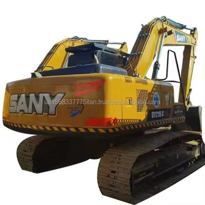 中国 オリジナルの水力ポンプを使用した Sany SY215C 掘削機 優れた状態 Harga 掘削機 販売のため