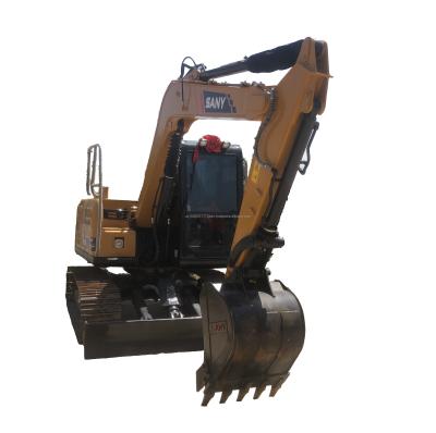 中国 中古 SANY SY75C プロ 掘削機 43 kw エンジン 水力工事機械 販売のため