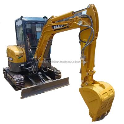 中国 中古 Sany SY35U 掘削機 状態良好 20.4kw パワー 3.8TON 稼働重量 販売のため