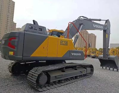 Cina VOLVO EC220 Escavatore a rulli di seconda mano con pompa originale e scarse ore di lavoro in vendita