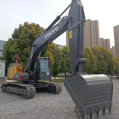 Cina VOLVO EC220 Escavatore a rulli di seconda mano con pompa originale e scarse ore di lavoro in vendita