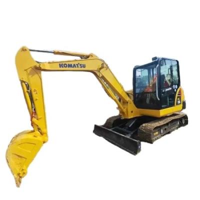 Cina 5Mini Digger Komatsu PC56 da Giappone con pompa idraulica originale in vendita