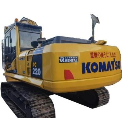 Cina Forma originale e verniciato escavatore Komatsu PC220 usato con buone prestazioni nel 2016 in vendita