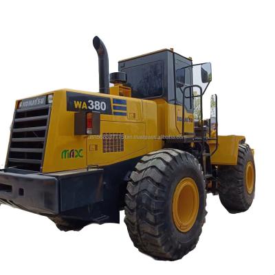Cina Utilizzato Komatsu WA 380 caricatore Perfetto per fabbriche di materiali da costruzione Macchine da costruzione in vendita