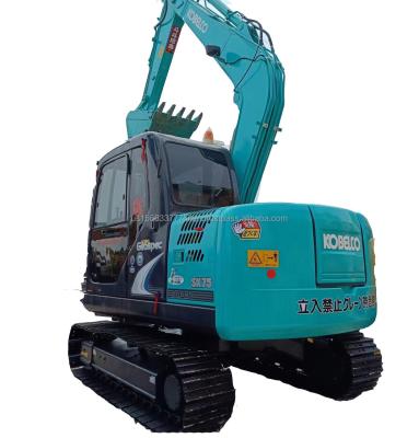 Cina Kobelco SK75-8 Escavatore idraulico crawler usato con capacità di secchio di 0,4M3 2016 in vendita