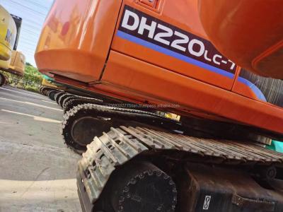 中国 DOOSAN DH220 優れた性能と水力建設機械の掘削機 販売のため