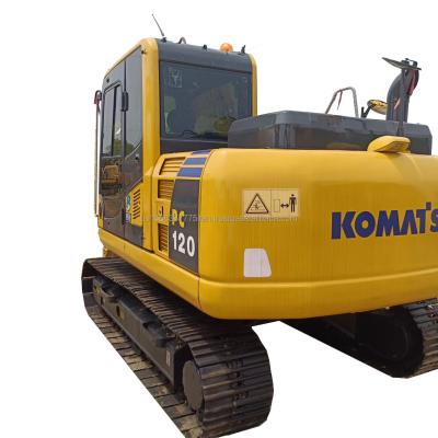 Cina 12 tonnellate di peso di escavazione idraulica escavatore crawler usato Harga Komatsu PC120 in vendita