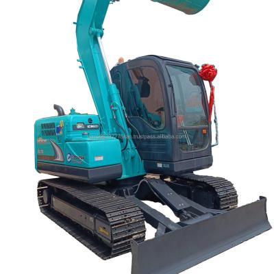 中国 オリジナルの水力シリンダー使用コベルコ掘削機 SK75 8トン 0.5M3バケツ容量 販売のため