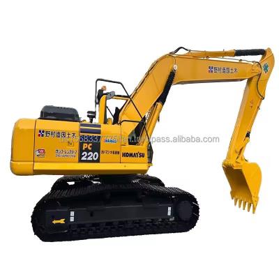 China Great Performance Komatsu PC 220 Hydraulic Crawler Excavator with 1.2M³ Bucket Capacity for sale