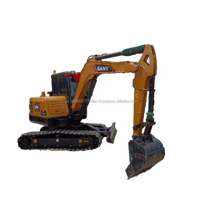 China Sany SY60C graafmachine 6TON bedrijfsgewicht lage werktijden en uitstekende prestaties Te koop