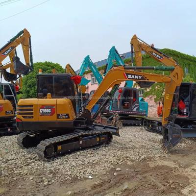 Cina Sany SY60C escavatore 6TON Peso operativo in vendita