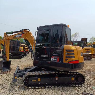 Cina Sany SY60C escavatore 6TON Peso operativo in vendita