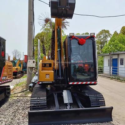 Cina SANY SY75C escavatore in ottime condizioni di lavoro con costruzione durevole in vendita