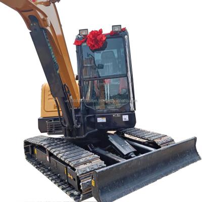 Китай Экскаватор Sany SY60C используется с отличными характеристиками и оригинальным гидравлическим клапаном продается