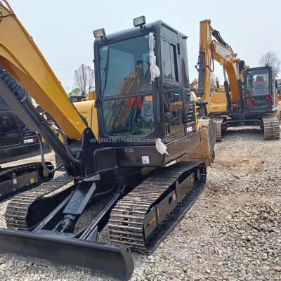 Cina Sany SY60C escavatore utilizzato con prestazioni eccellenti e valvola idraulica originale in vendita