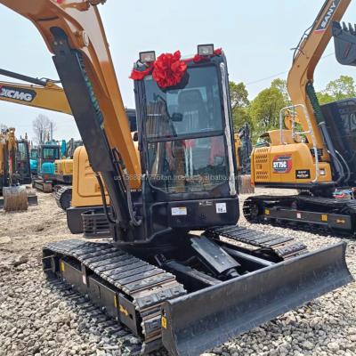Cina Sany SY60C escavatore utilizzato con prestazioni eccellenti e valvola idraulica originale in vendita