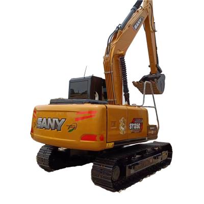 China Used Sany Excavator SY135C with Original Hydraulic Pump and 13000 KG Machine Weight for sale