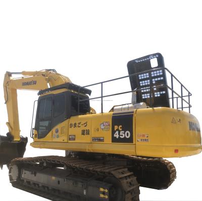 Китай Использованные экскаваторы Komatsu PC450 с оригинальным гидравлическим цилиндром и низким рабочим временем продается