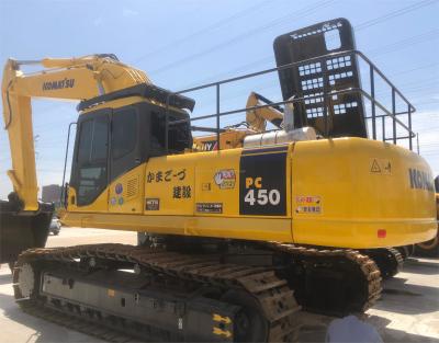 Китай Япония Использовано экскаватор Komatsu PC450-7 с оригинальным двигателем и гидравлической системой продается