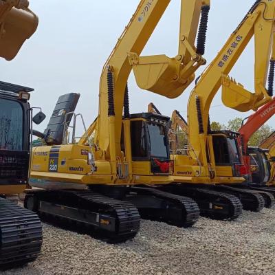 China Original Engine Komatsu PC 220 Used Excavator Machine in 22ton 0-2000 Working Hours for sale