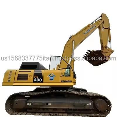 Китай Шанхайская бывшая экскаватор Komatsu PC400-7 Кавальная машина с оригинальным гидравлическим клапаном продается
