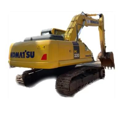 Китай Оригинальный экскаватор Komatsu PC220 Япония Использованный гидравлический экскаватор продается