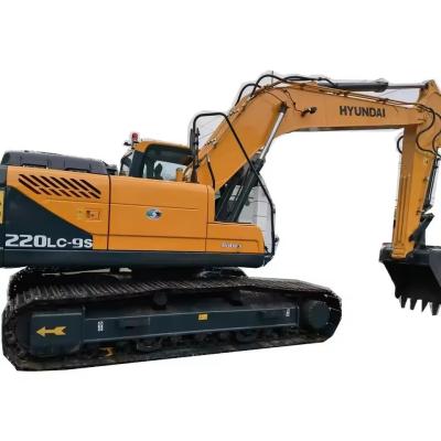 Cina Escavatore Hyundai 220 220LC-9S usato con pompa idraulica originale di 1.5M3 di capacità di secchio in vendita