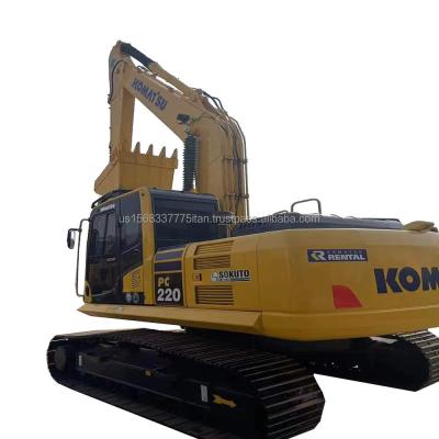Cina Prezzi accessibili Komatsu PC220 22 tonnellate escavatore importato dal Giappone con ottime prestazioni in vendita