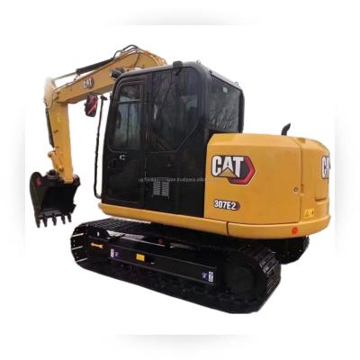 Cina Pompa idraulica originale di 0,8 m3 Capacità del secchio Giappone Usato CAT 307E2 Escavatore a trascinatore in vendita