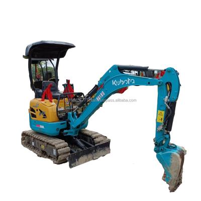 Cina Mini escavatore KUBOTA KXU17 utilizzato nei negozi di materiali da costruzione con caratteristiche in vendita