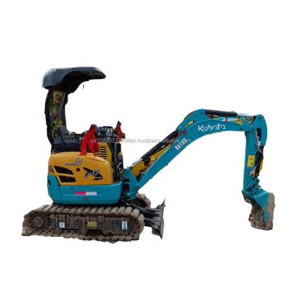 Cina Escavatore KUBOTA KXU17 utilizzato nei negozi di materiali da costruzione con motore e cuscinetto resistente in vendita